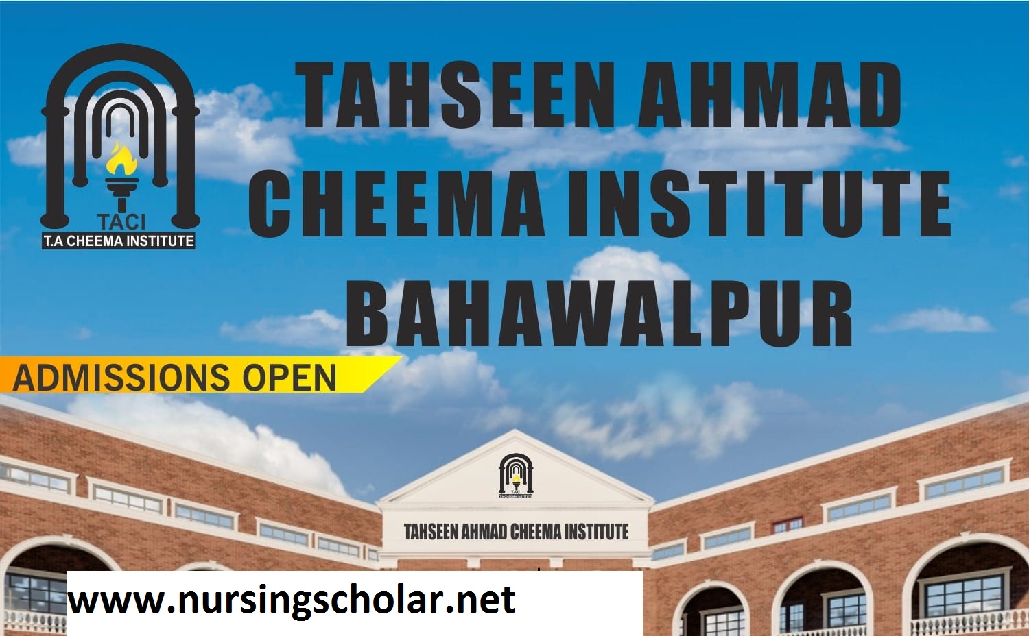 Tehseen Ahmad Cheema Institute Bahawalpur 2024 - Nursing Scholar